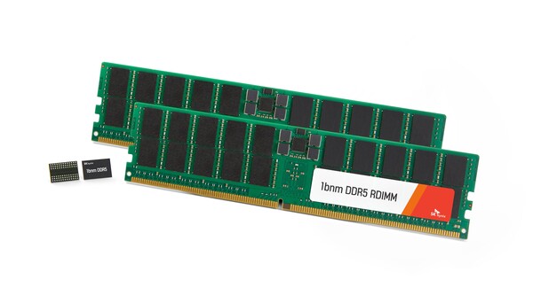 SK하이닉스 10나노급 5세대 DDR5, 세계 최초로 데이터센터 호환성 검증 돌입